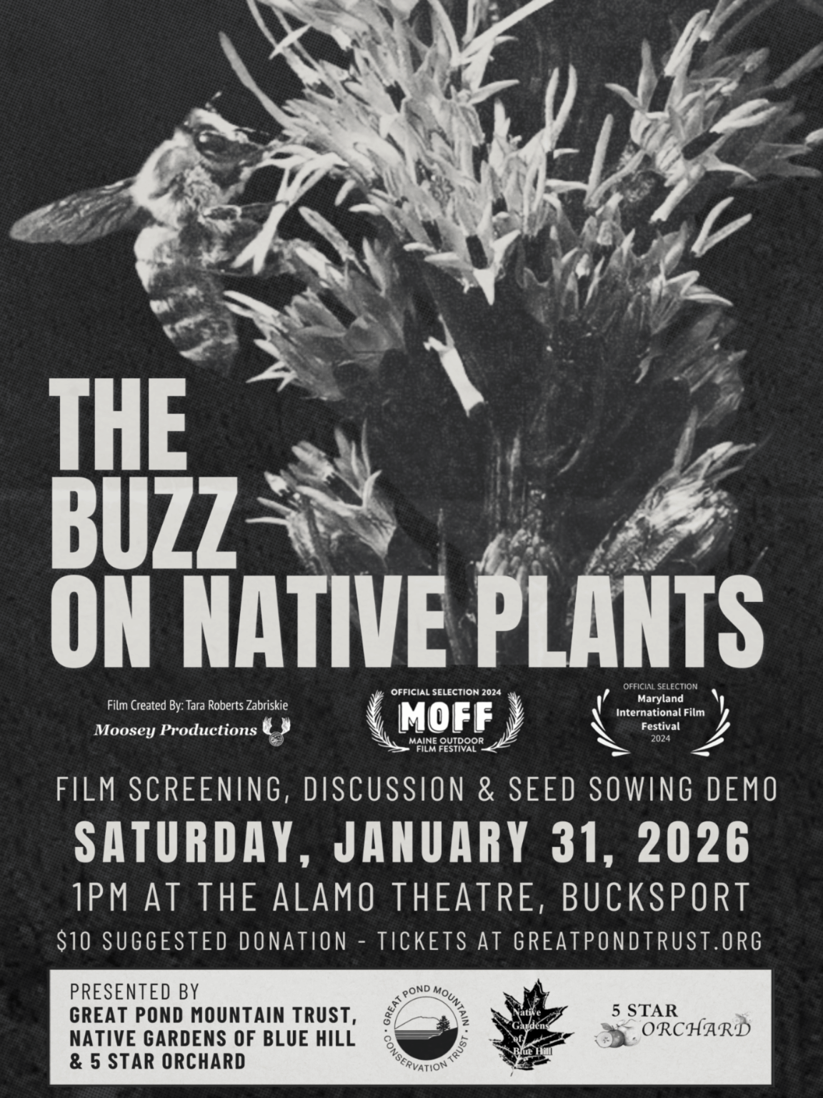 “The Buzz on Native Plants” – Film Screening, Discussion & Seed Sowing ...
